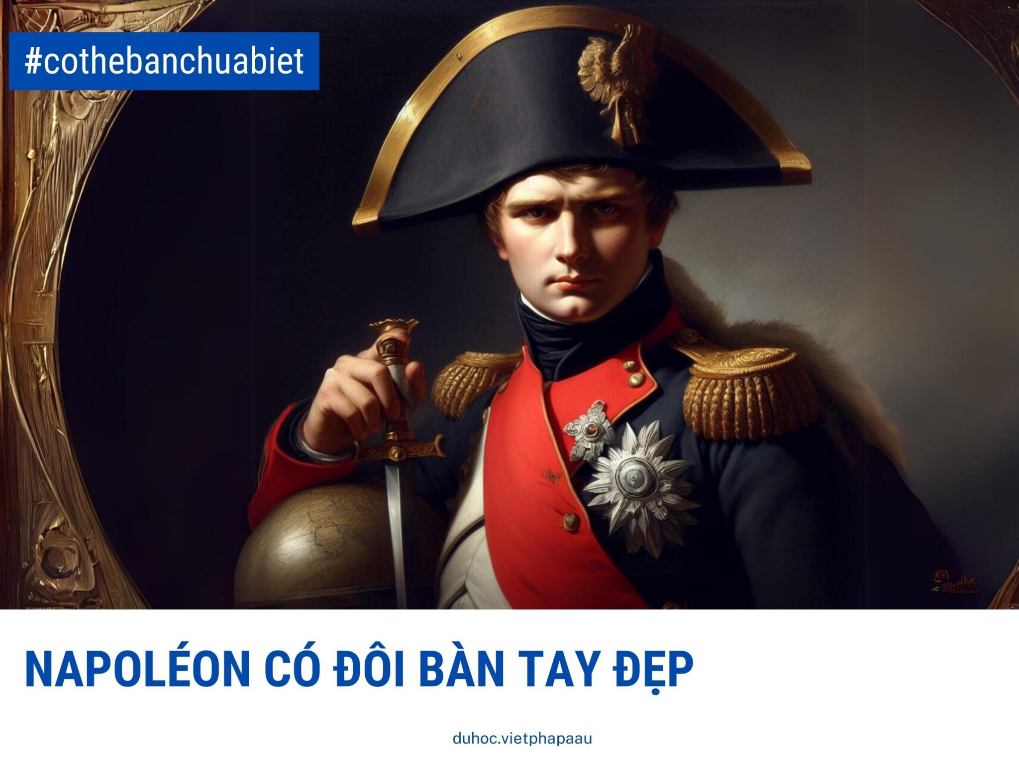 NHỮNG ĐIỀU THÚ VỊ VỀ NAPOLÉON BONAPARTE ĐẠI ĐẾ
