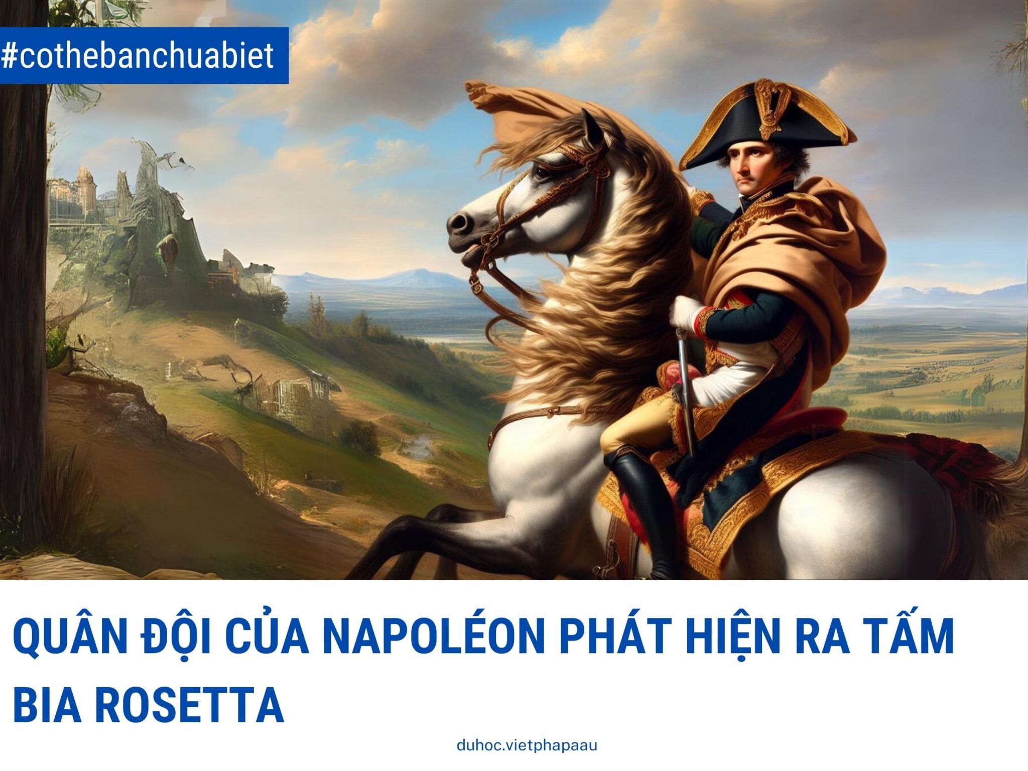 NHỮNG ĐIỀU THÚ VỊ VỀ NAPOLÉON BONAPARTE ĐẠI ĐẾ
