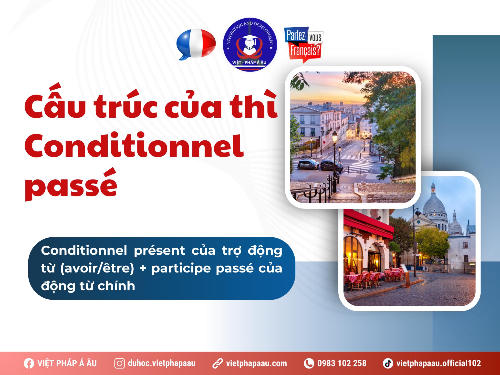 Conditionnel Passé: Cấu trúc & Cách dùng thì điều kiện quá khứ